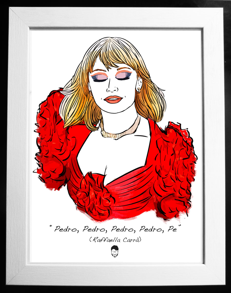 Raffaella Carrà, Pedro – El Loco del Pelo Rizo