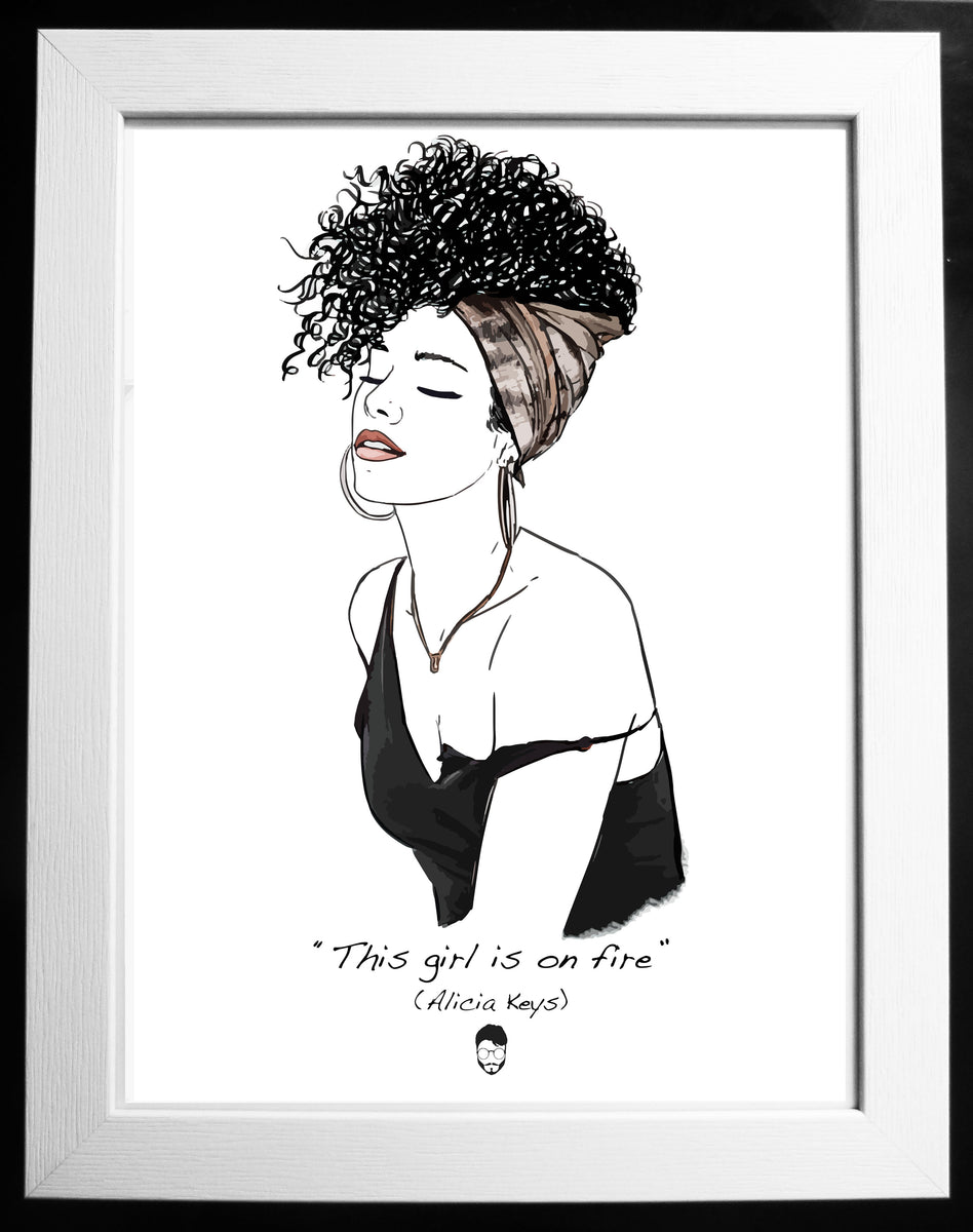 Alicia Keys – El Loco del Pelo Rizo